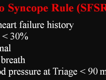 san francisco syncope rule Archives - Charlie's ED